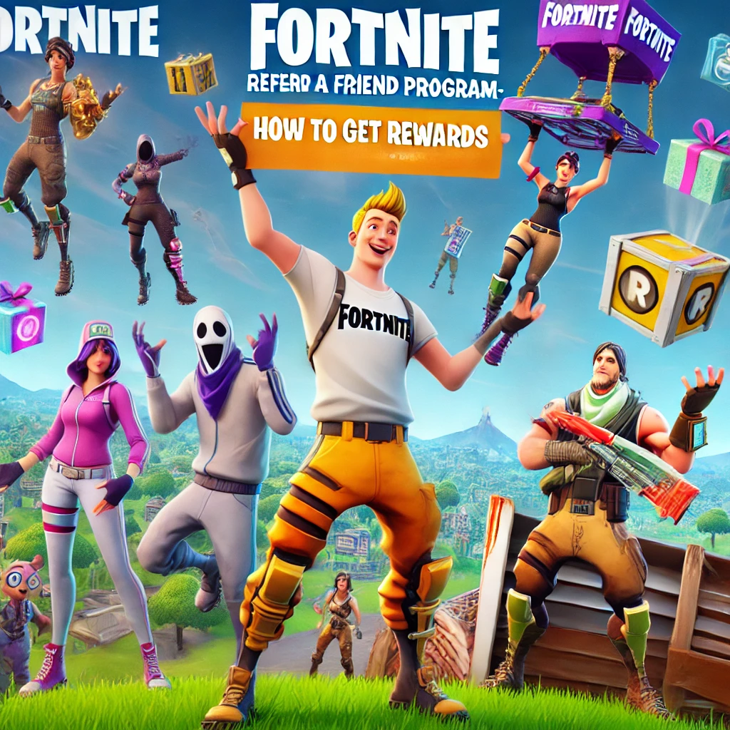 Fortnite Refer a Friend Program: How to Get Rewards