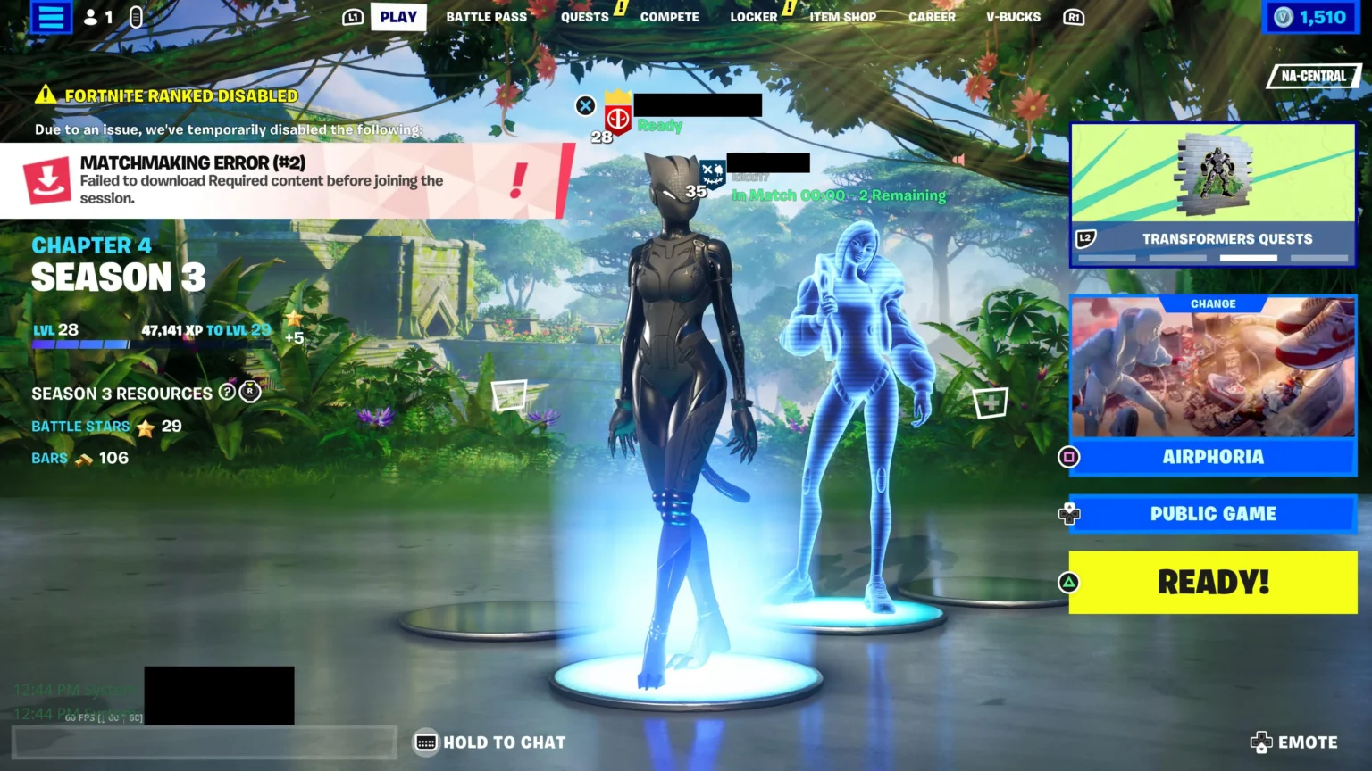 Matchmaking Error #1 Fortnite – Causes & Fixes Explained