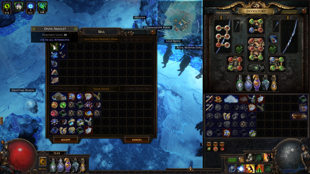 Path of Exile vendor recipes: secret combos for easy Chaos Orbs