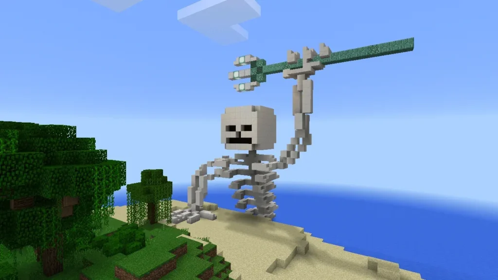 Minecraft Skeleton: how to fight, survive and farm this deadly mob