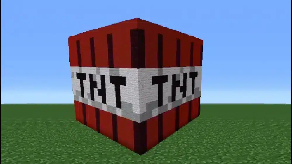 What are the possible uses for Minecraft TNT and precautions
