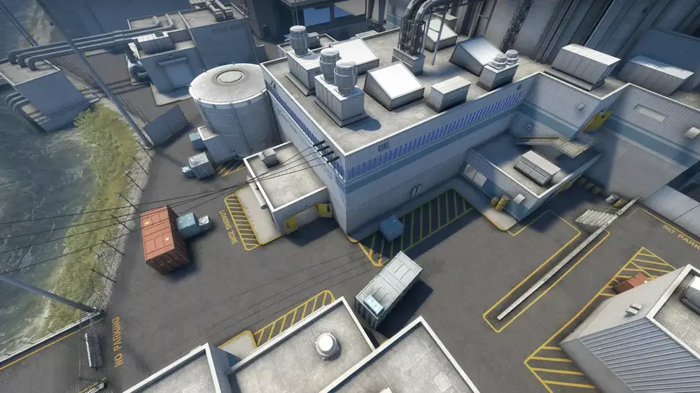 Mapa Nuke no CS2: um guia completo para layout e callouts