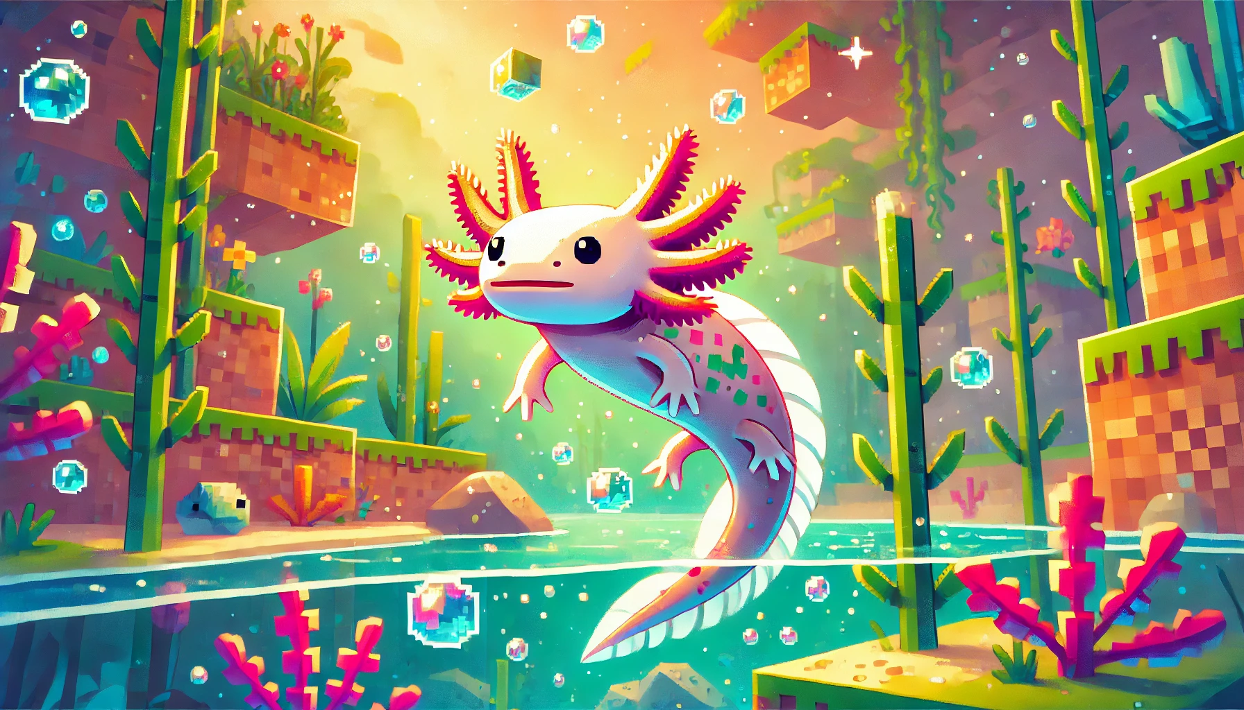 Minecraft Axolotl: Find and Breed Them Easily