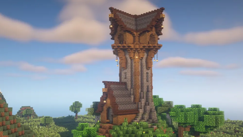 Minecraft tower: complete guide to creative designs & ideas