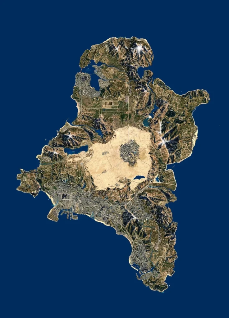 GTA 5 map: explore regions, secrets and tips for better navigation