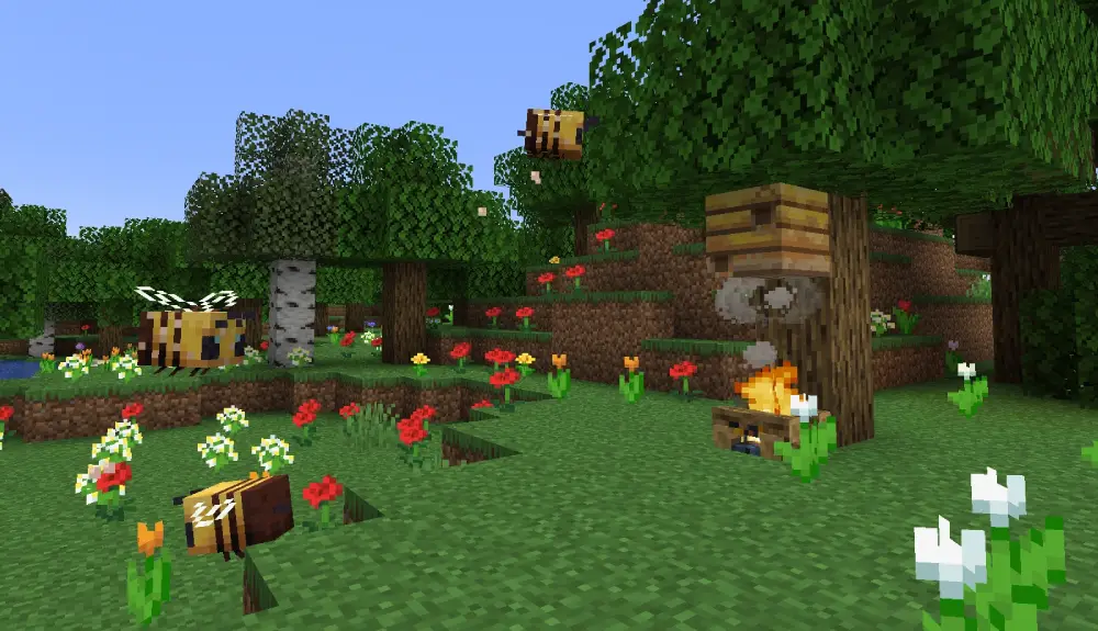 Bee Farming Minecraft – How to Make a Bee Farm (2025 Guide)