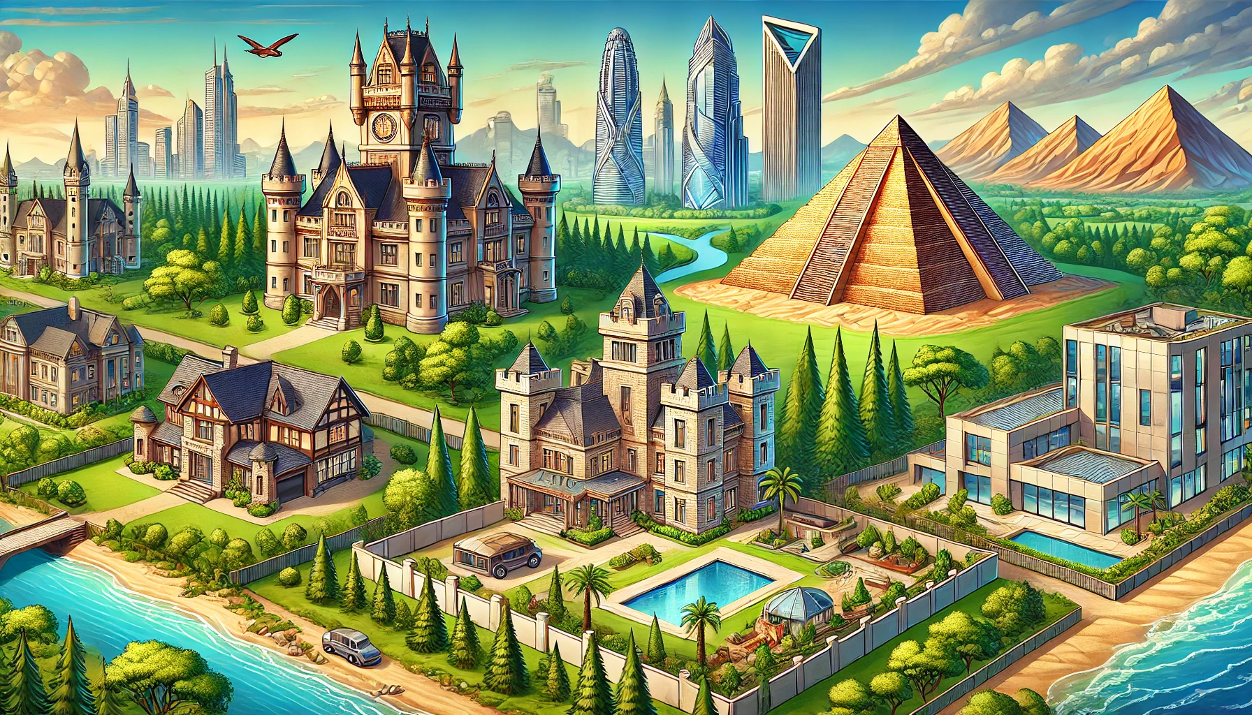 Top 10 Diseños de Mansiones Minecraft para tu Mundo Survival