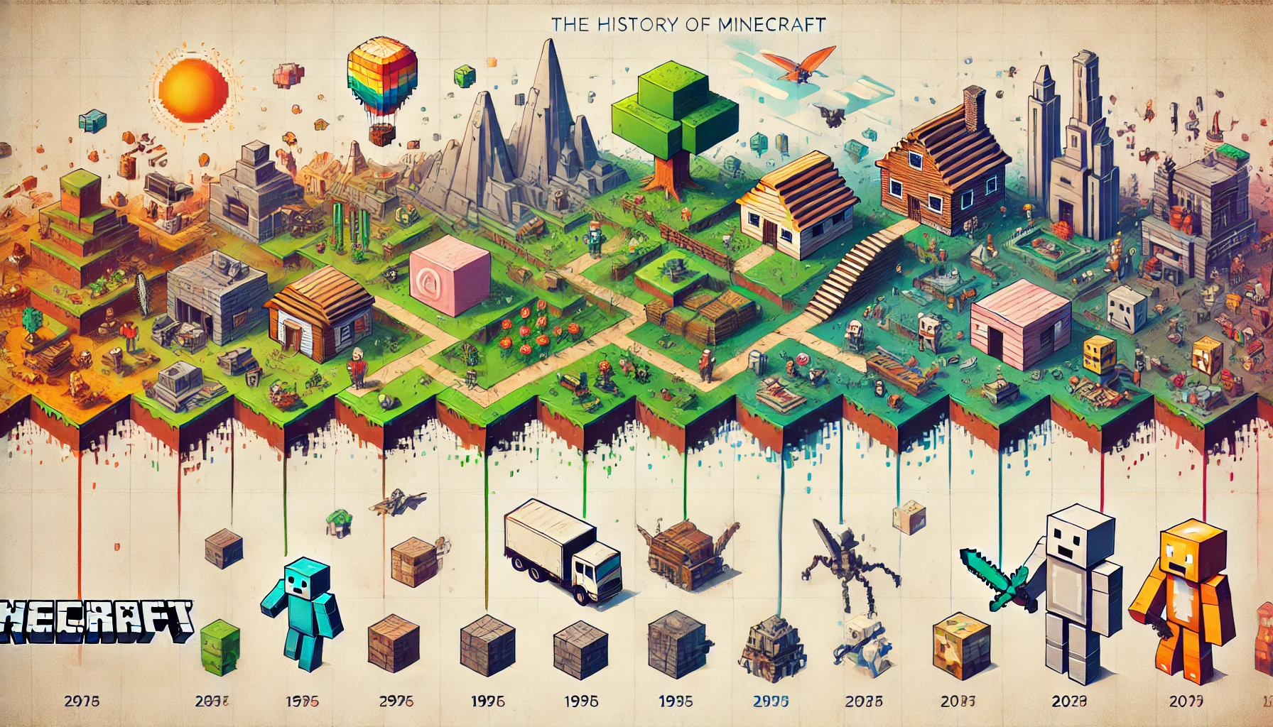 Minecraft 的歷史：從推出到成為全球現象