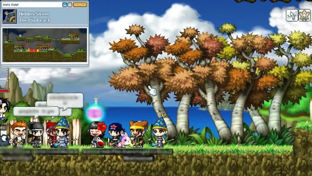 Multiplayer in MapleStory: how to play with friends