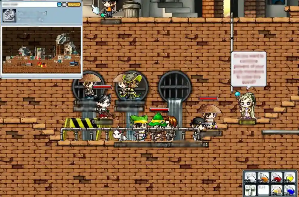 Differences between Old School MapleStory and modern version