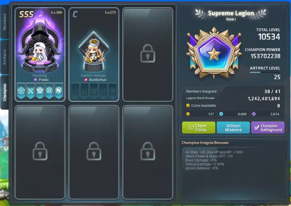 Maplestory Artifact Guide: How to Unlock and Optimize Your Legion