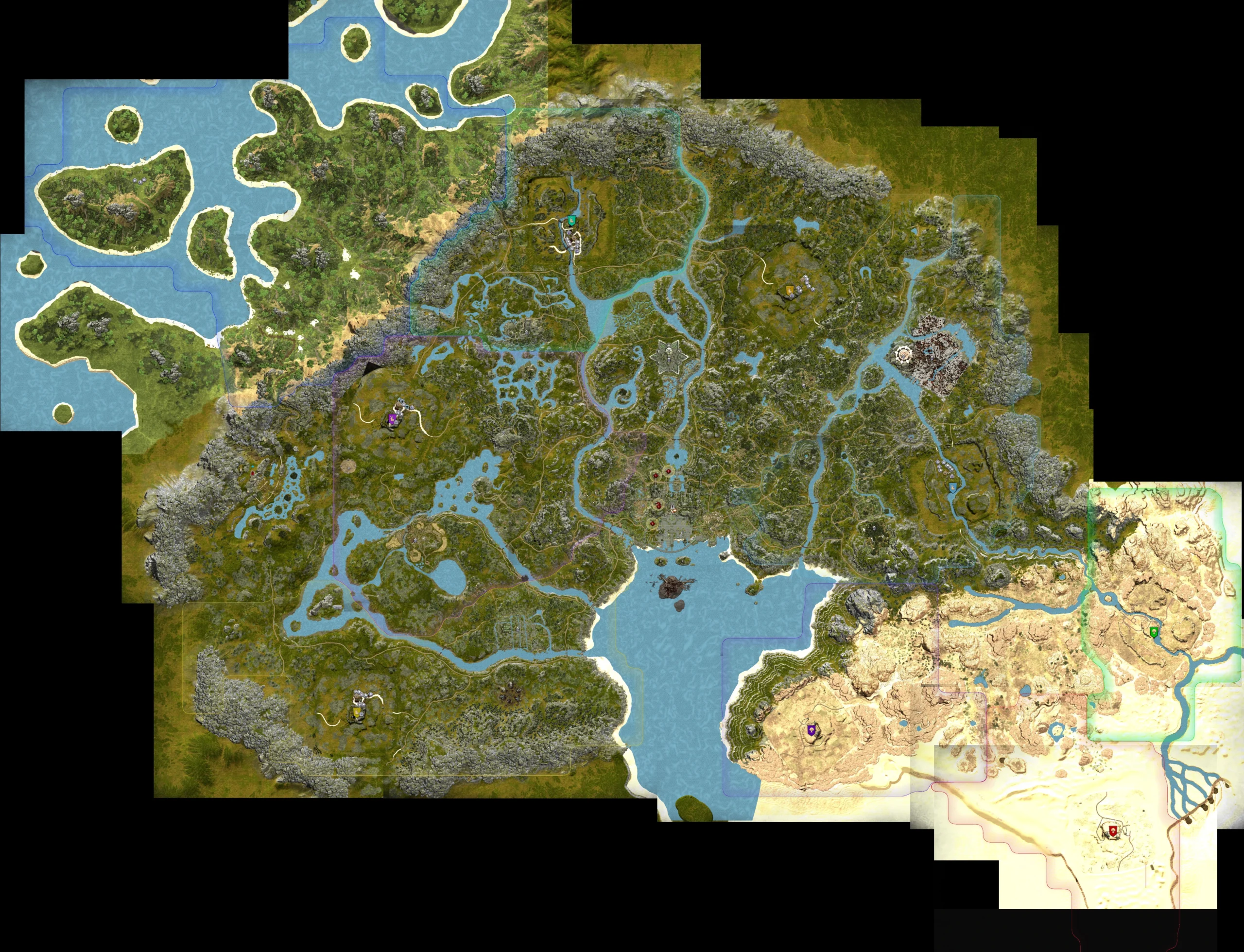 Ashes of Creation Alpha 2 Map Guide: MMORPG World Ashes of Creation Alpha 2 Map Guide: MMORPG World