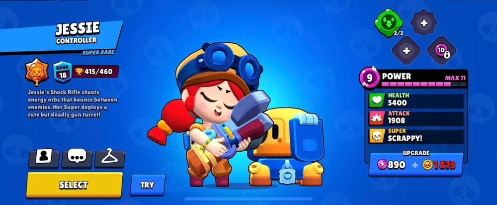 Jessie Brawl Stars: complete guide to builds, stats, and turret