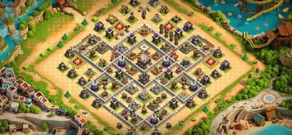 Melhores Layouts para Centro de Vila 11 no Clash of Clans (TH11)