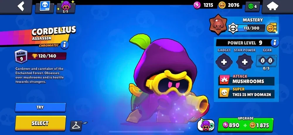 Cordelius no Brawl Stars: Habilidades, Dicas e Melhores Skins