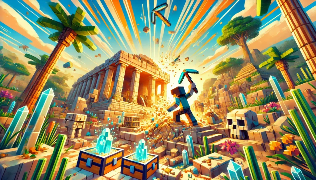 Minecraft Arqueologia: Como Usar o Pincel e Encontrar Artefatos