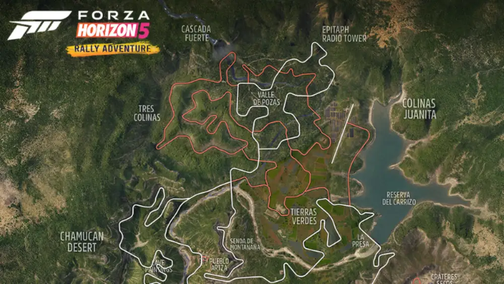 Forza Horizon 5 Map: Complete Guide to Every Region, Road, and Hidden ...