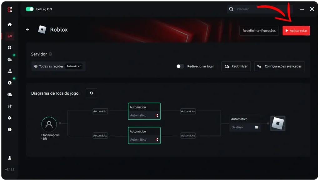 Roblox com Ping Alto na Claro? O ExitLag Corrige!