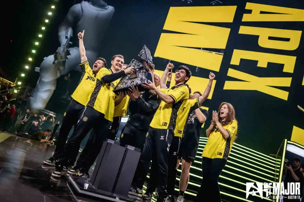 Team Vitality é a campeã do BLAST Austin Major de CS2