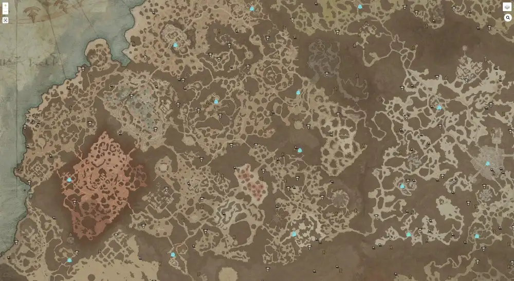 Diablo 4 Map Guide: All Regions, Statues, Helltide Events & More