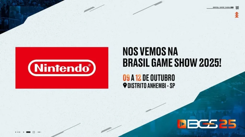 BGS 2025: Nintendo estará presente com testes do Switch 2