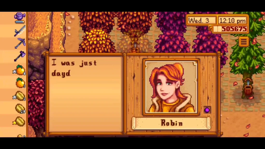 Robin Stardew Valley: руководство — график, подарки и квест