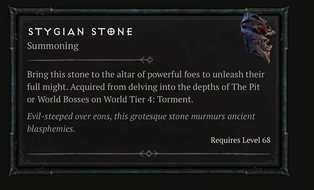 Stygian Stone Diablo 4: Complete Guide to Farming & Uses