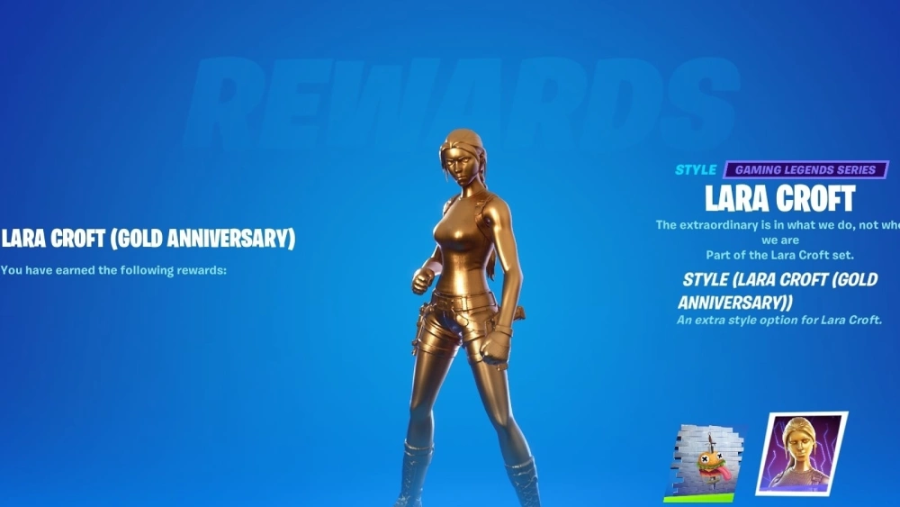Lara Croft Fortnite Skin Guide: Rare Outfit, Styles & Returns