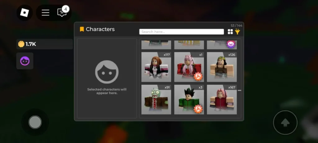 Roblox Character RNG: коды и награды