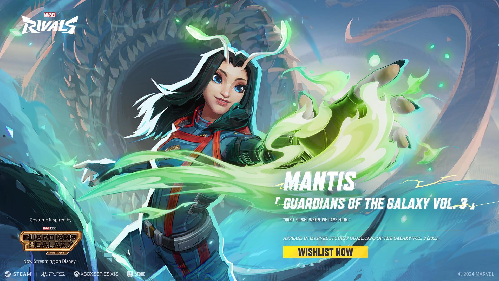 Mantis Marvel Rivals: Complete Guide to Abilities & Skins