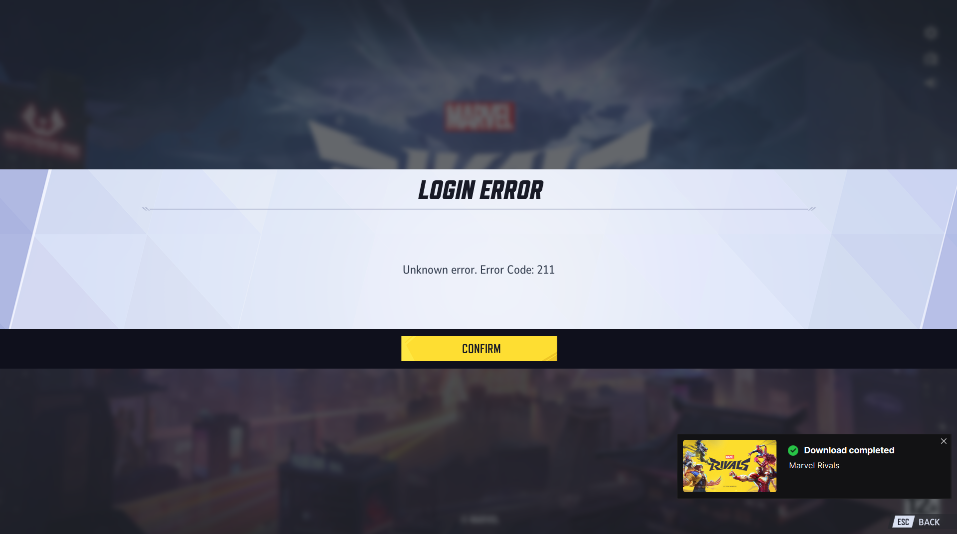 Marvel Rivals Error Code 211: Complete Fix Guide