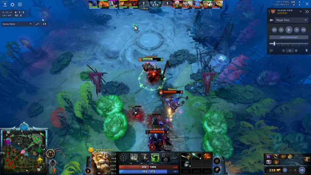 The Frustration of Dota 2 Lag