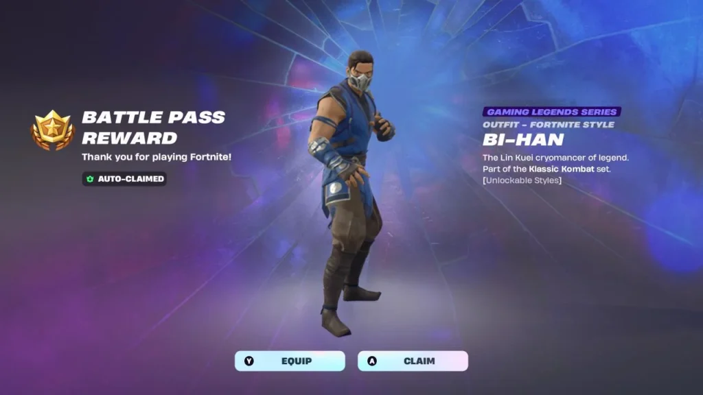Sub Zero Fortnite: Full Guide to the Mortal Kombat Icon