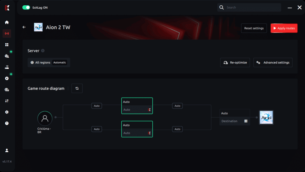 How to Reduce High Ping in Aion 2 with ExitLag