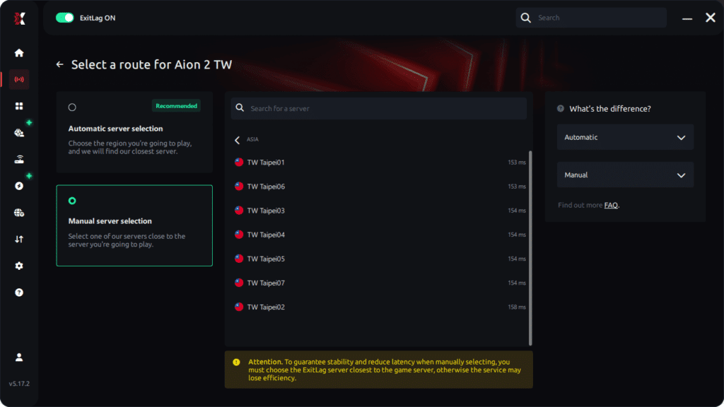 How to Reduce High Ping in Aion 2 with ExitLag