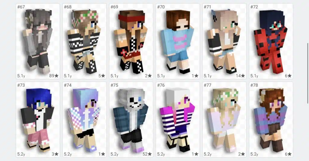 Minecraft Girl Skins: guia completo de estilos e personalização