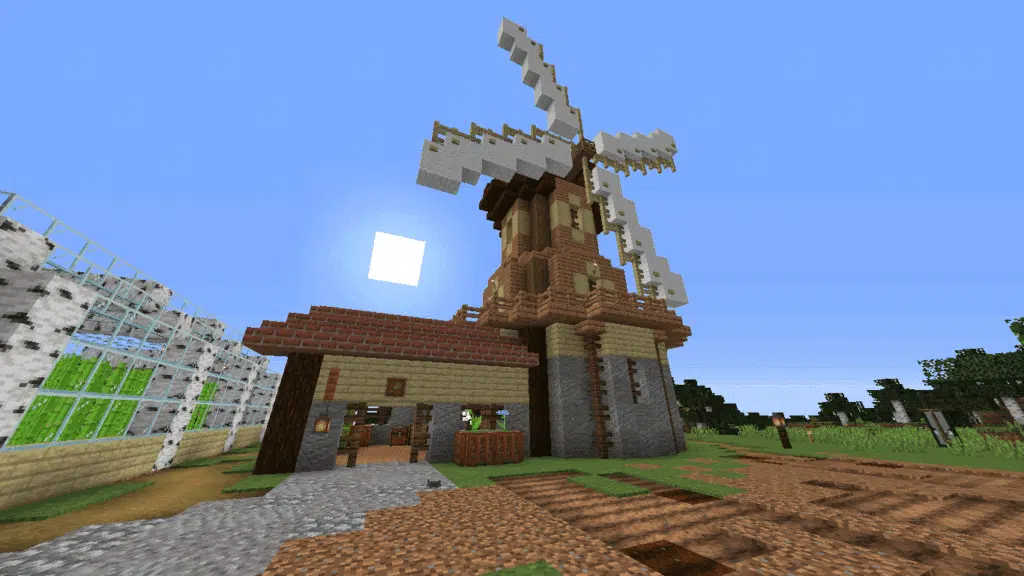 Moinho de vento no Minecraft: guia completo de construção