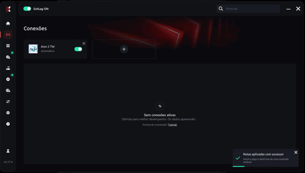 Como reduzir o ping alto em Aion 2 com ExitLag