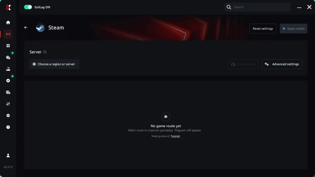 Steam lag fix with Exitlag