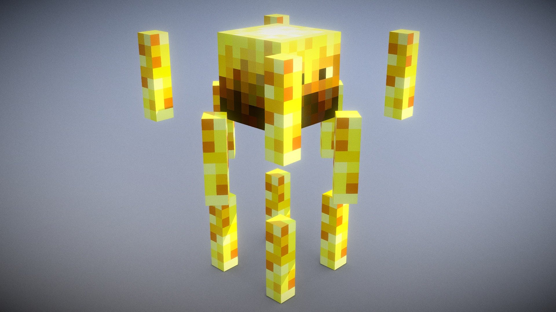 Blaze в Minecraft: где найти и как фармить