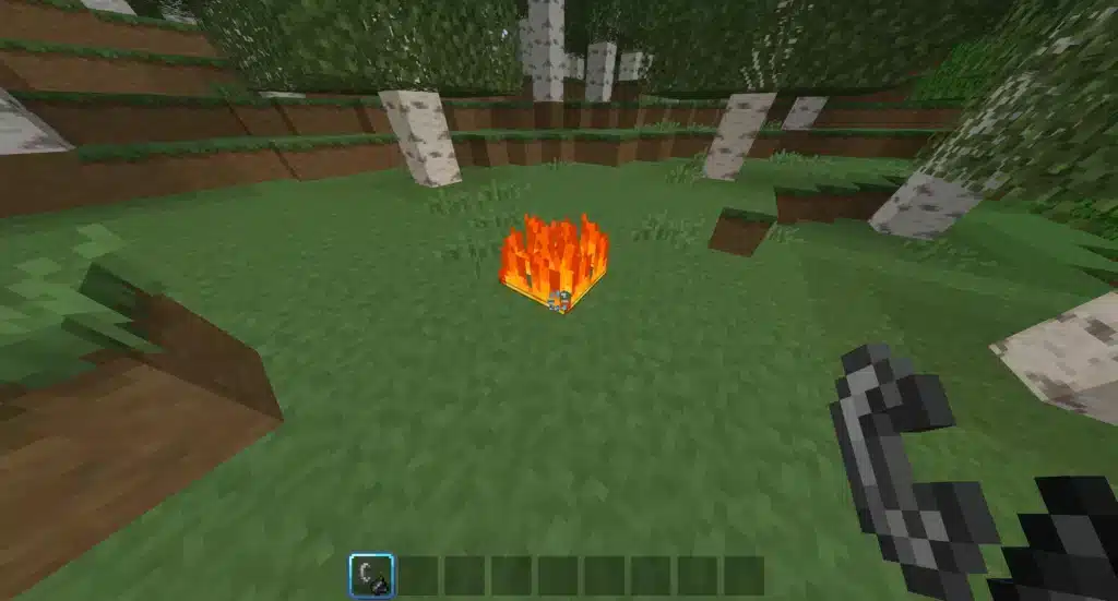 Flint and Steel in Minecraft: How to Make and Use It