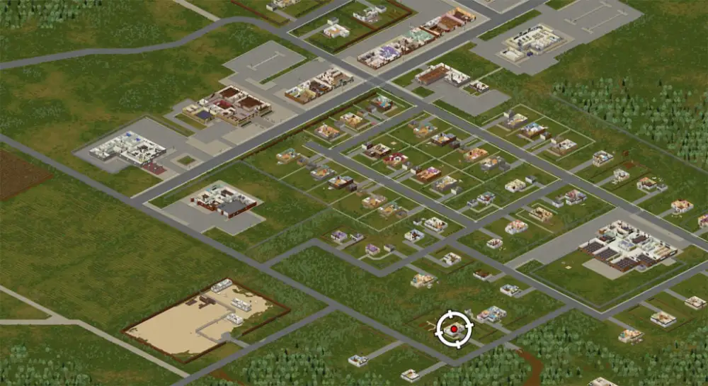 Project Zomboid: карта и выживание