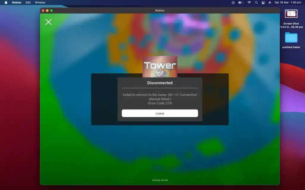 Error 279 en Roblox: cómo solucionarlo