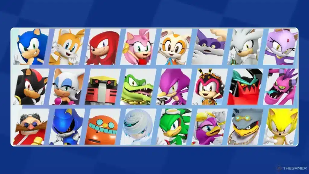 Sonic Racing Crossworlds Characters: Full Overview of the Roster