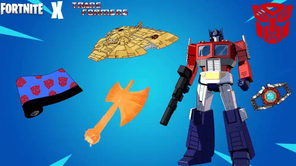 Fortnite Transformers: скины, коды и эксклюзивные детали