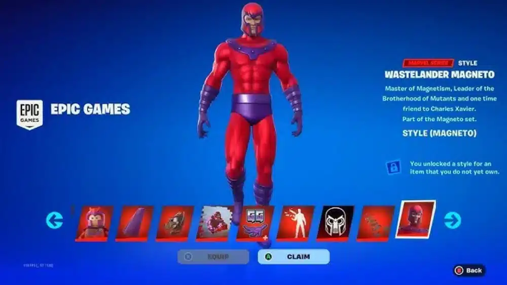 Magneto في Fortnite: القوى، المواقع، وكيفية فتحه