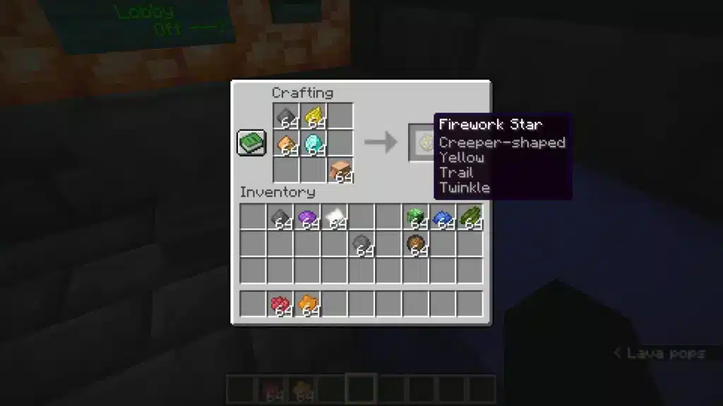 Firework Minecraft: Recipes, Stars & Elytra Boost