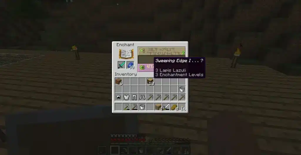 تعويذة Sweeping Edge في Minecraft: ما تفعله ولماذا تهمّ