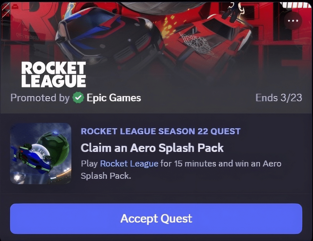 Aero Splash Rocket League: pack, price, and how to unlock it