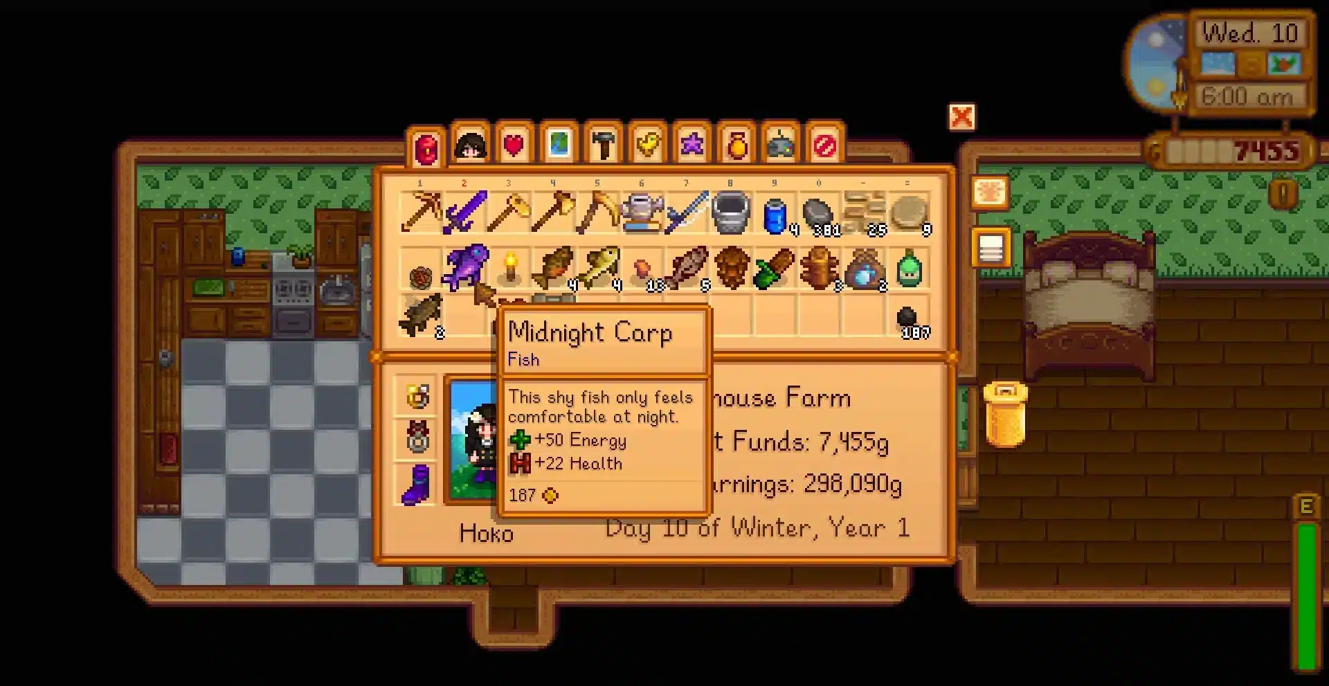 Carp Stardew Valley: 🎣Guide to Catch It, All Variants & Uses🎣